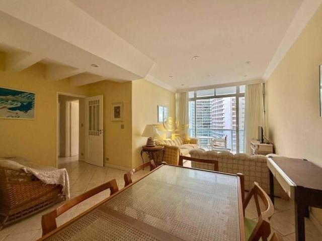 Apartamento com sacada e 3 dormitórios nas Pitangueiras – Alfa Imóveis Guaruj