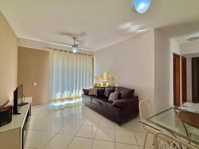 Apartamento com sacada e 2 dormitórios na Praia da Enseada – Alfa Imóveis Guarujá