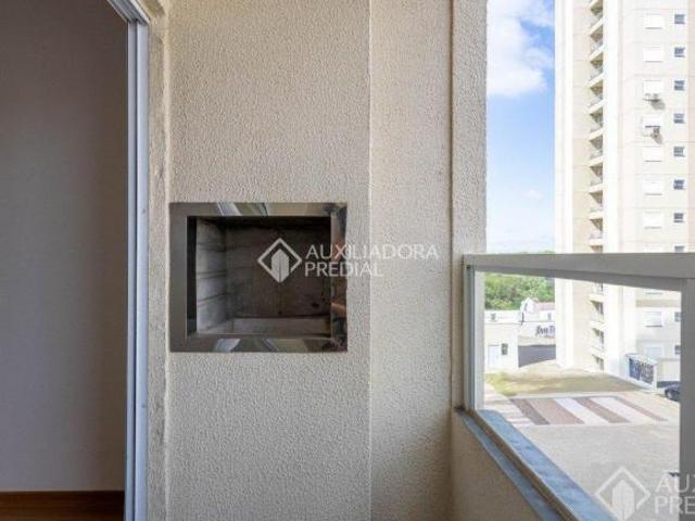 apartamento com sacada e churrasqueira 2 dormitorios