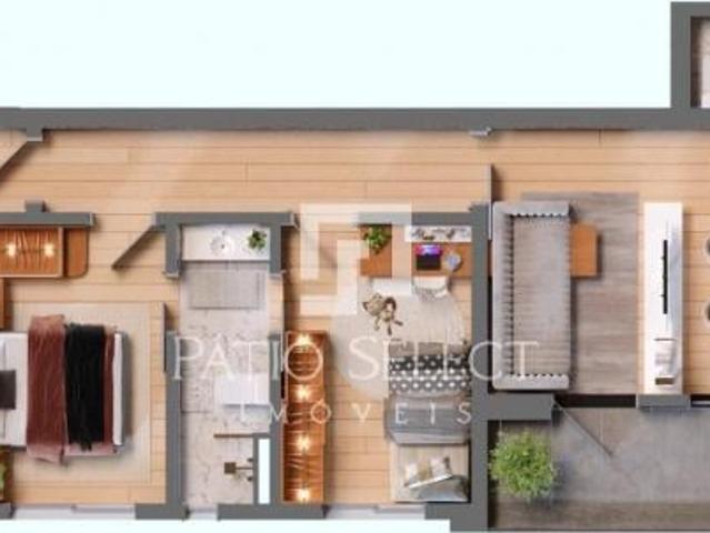 Apartamento, com Sacada Gourmet, 03 dormitórios, 01 Suíte, Santa Quitéria Curitiba/PR