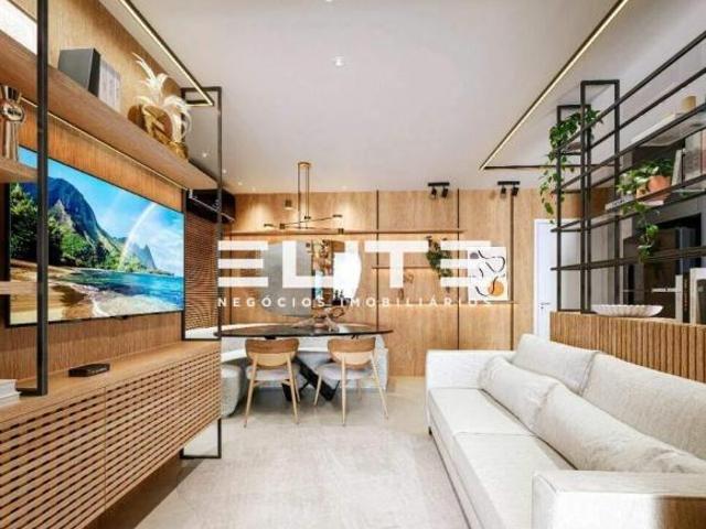 Apartamento com sacada gourmet Casa Branca