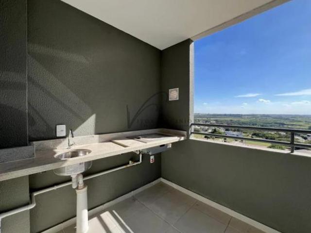 Apartamento com sacada gourmet ampla no condomínio InLife em Santa Barbara D´Oeste