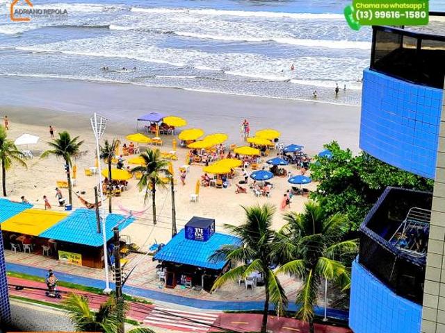 Apartamento com sacada vista mar Lazer na cobertura