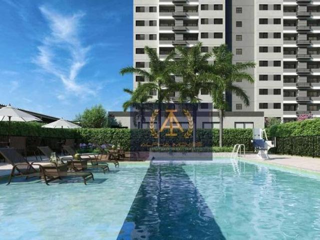 Apartamento com suíte e sacada no Rita Vieira