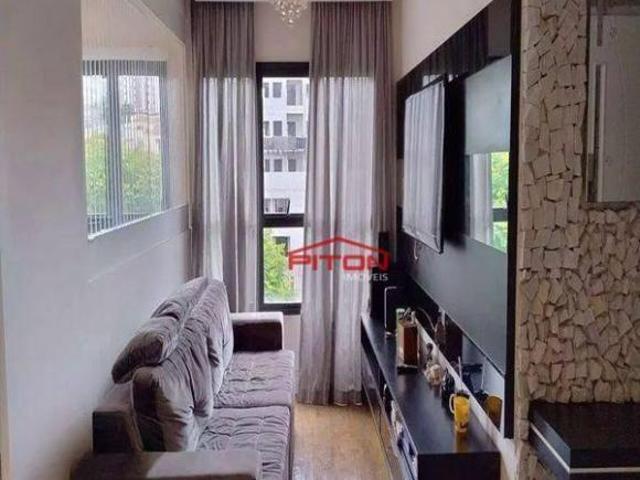 Apartamento Com Piscina 2 dormitórios, sendo 1 Suíte com ecloset. Anália Franco São Paulo