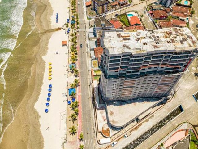 APARTAMENTO COM PISCINA A VENDA NA PRAIA EM MONGAGUÁ/SP