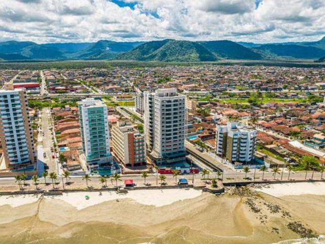 APARTAMENTO COM PISCINA A VENDA NA PRAIA EM MONGAGUÁ/SP