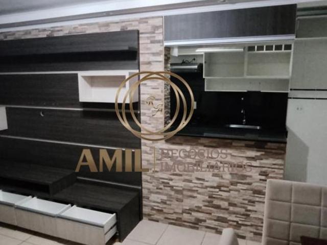 Apartamento com planejados, 2 Dormitórios sendo 1 suíte, 50m², Spazio Campo das Violetas, Jd. Améri