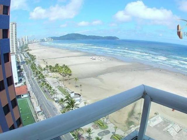 Apartamento com Três Dormitórios Suíte Frente Mar Varanda Gourmet Lazer Total Financiamento Direto
