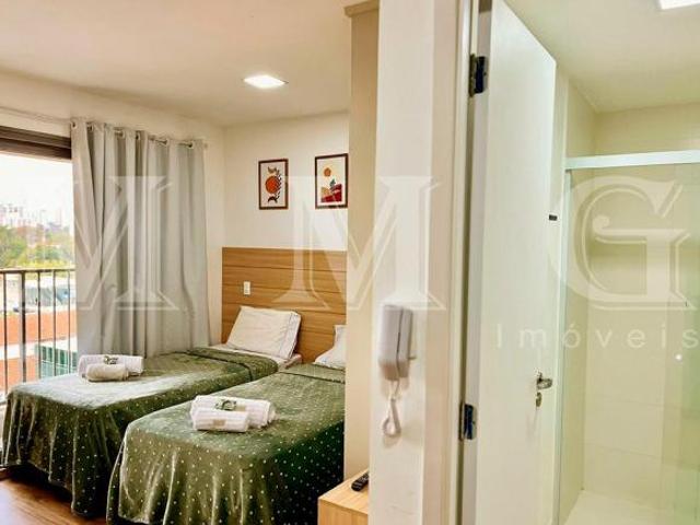 Apartamento com um Quarto à Venda, 25 m² por R$ 424.000,00. Rua Otávio Tarquínio de Sousa