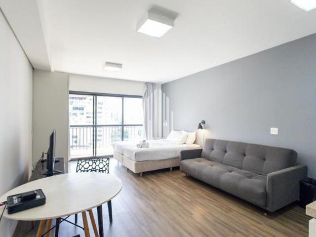 APARTAMENTO COM VAGA TOTALMENTE MOBILIADO NA SANTA CECILIA