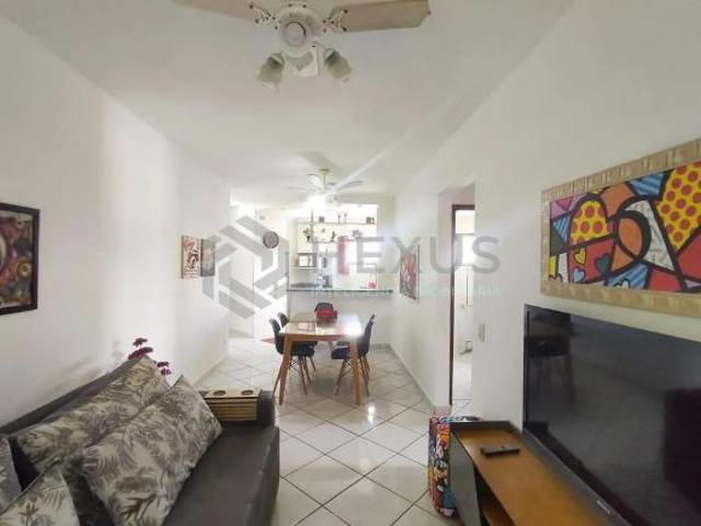 Apartamento com varanda vista mar e lazer na beira mar da Praia das Asturias, Guaruja