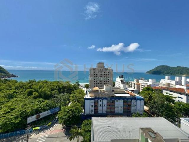 Apartamento com varanda vista mar na beira mar da Praia do Tombo, Guaruja