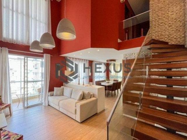 Apartamento com varanda e lazer na beira mar da Praia das Astúrias, Guarujá