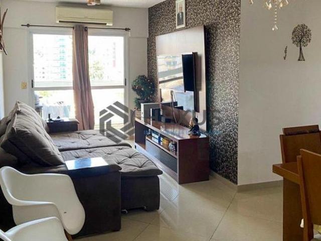 Apartamento com varanda e lazer na Praia das Asturias, Guaruja