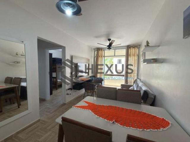 Apartamento com varanda e lazer a 3 quadras da praia na região do Região do Casa