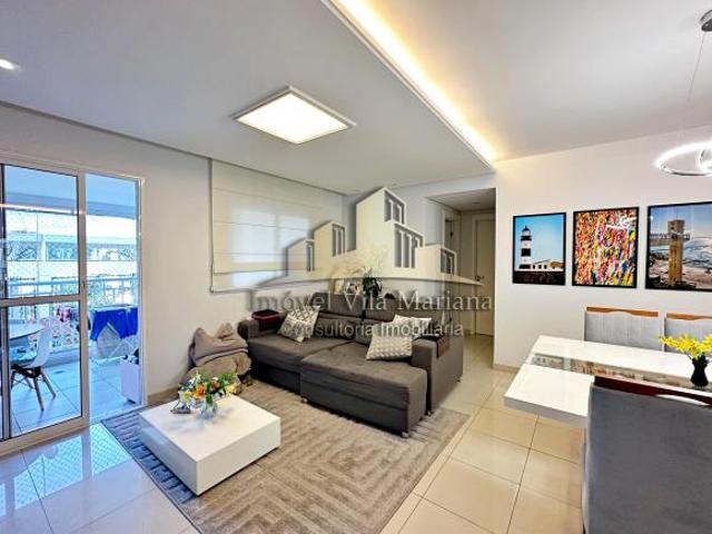 Apartamento com varanda gourmet na Saúde, condomínio clube e 2 vagas