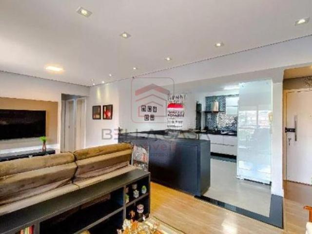 APARTAMENTO COM VARANDA GOURMET À VENDA PORTEIRA FECHADA PRÓXIMO AO SHOPPING ANÁLIA FRANCO!