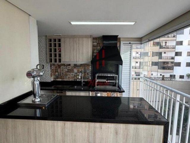 Apartamento com Varanda Gourmet Analia Franco