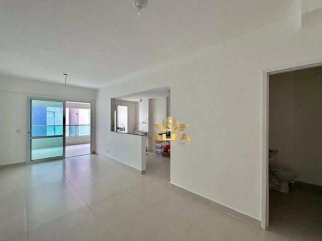 Apartamento com varanda gourmet e lazer completo a 1 quadra da Praia das Astúrias – Alfa Imóveis Gua