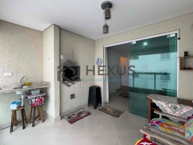 Apartamento com varanda gourmet e lazer na quadra mar da Praia das Pitangueiras