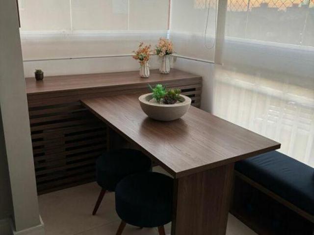 APARTAMENTO COM VARANDA GOURMET EM CONDOMÍNIO CLUBE