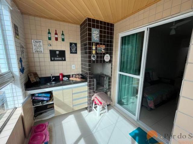 Apartamento com Varanda Gourmet, Suíte e Lazer Completo – 80m² na Guilhermina, Praia Grande/SP