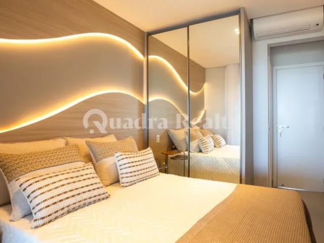 Apartamento com varanda gourmet vista mar