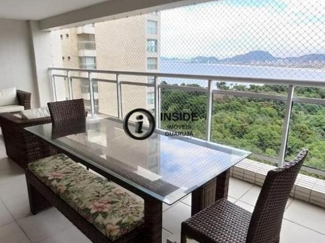 Apartamento com varanda gourmet vista mar