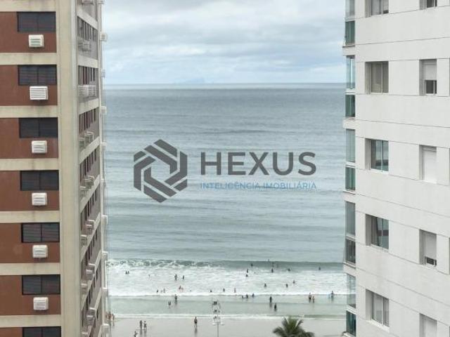 Apartamento com varanda gourmet vista mar e lazer na Praia das Asturias, Guaruja