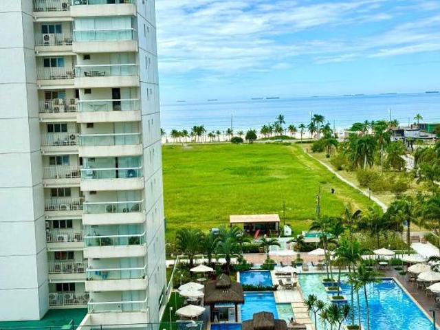 Apartamento com varanda gourmet, vista maravilhosa para o Mar à venda, Ensead.