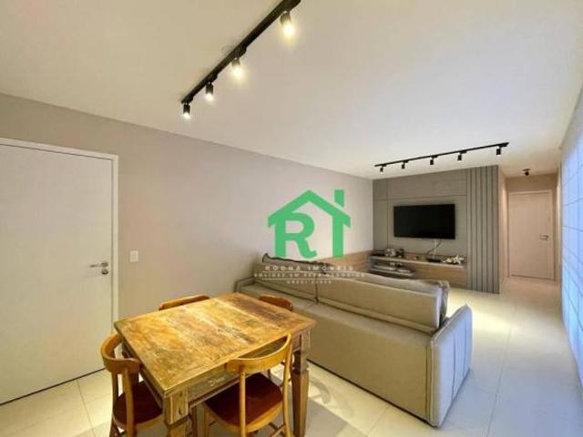 Apartamento com 2 quartos 1 suíte, 2 vagas e lazer à venda em Pitangueiras, Guarujá