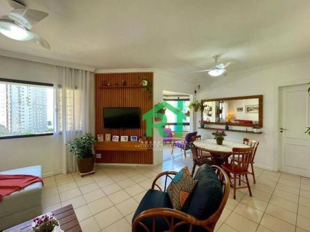 Apartamento com Varanda Gourmet, 3 Dormitórios 1 Suíte, 1 Vaga, Lazer, Jardim Astúrias, Guarujá/SP