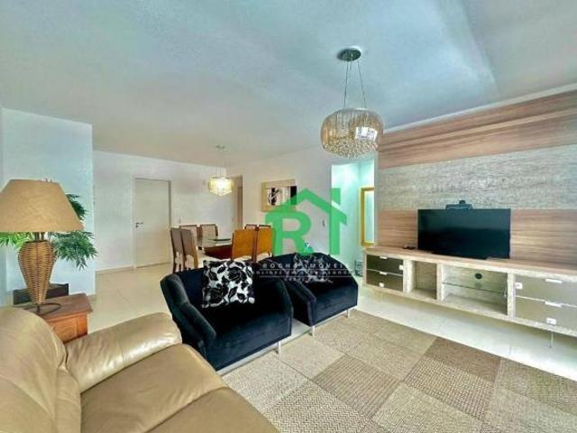 Apartamento com varanda gourmet, 3 dormitórios 1 suíte, 2 vagas, lazer, Pitangueiras, Guarujá/SP
