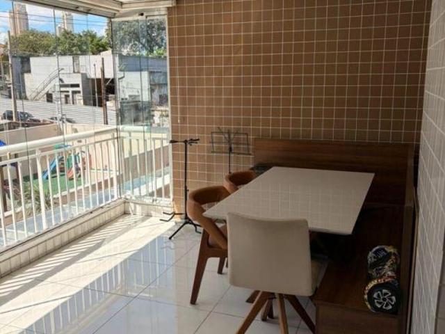 Apartamento com varanda Gourmet 3 dormitórios 2 Vagas