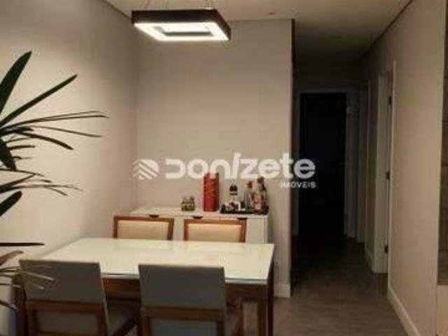 Apartamento com Varanda Gourmet 3 Dormitórios com 2 Vagas em Santa Maria, Santo André – Mobiliado R$