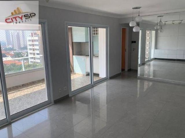 Apartamento com Varanda Gourmet, 3 dormitórios à venda, 124 m² por R$ 1.359.000 Vila Gumercindo