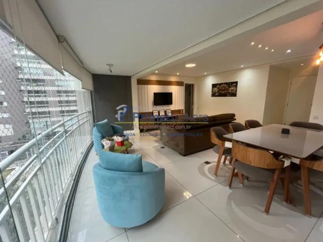 Apartamento com Varanda Gourmet, 3 suites e 2 vagas de 126 m² Mooca