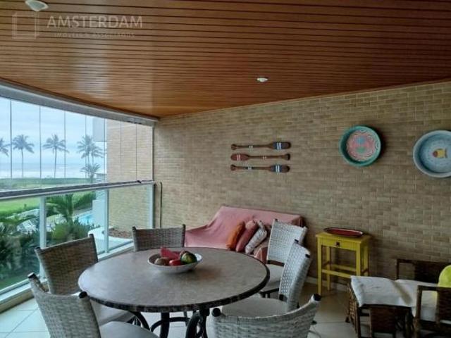 Apartamento com vista ao Mar à venda no M8 na Riviera, 3 dormitórios com 2 suítes, 2 vagas com 145,5