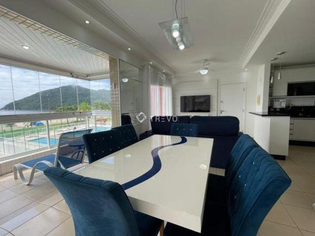 APARTAMENTO COM VISTA FRONTAL PARA O MAR COM 3 DORM/2 WC/1 VAGAS EM BERTIOGA/SP