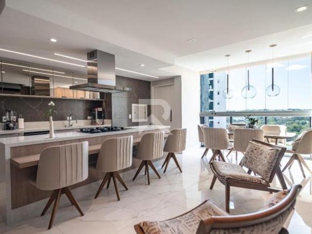 Apartamento com Vista Livre, 3 suítes 2 Vagas à venda, 126 m² Ecoville Curitiba/PR