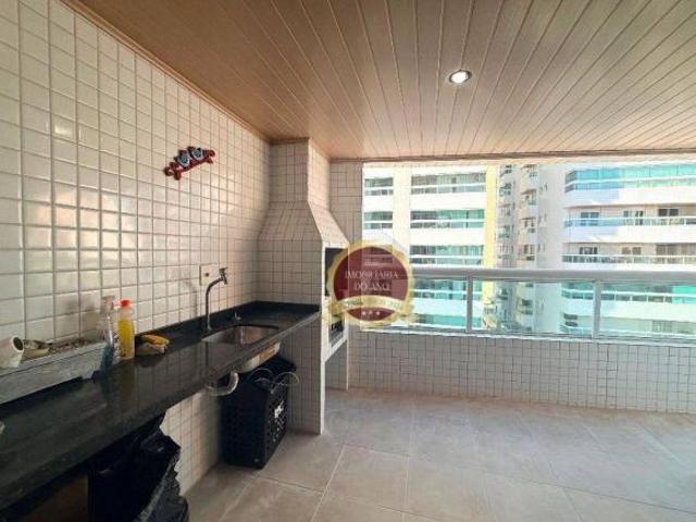 Apartamento com vista mar mobiliado em Praia Grande