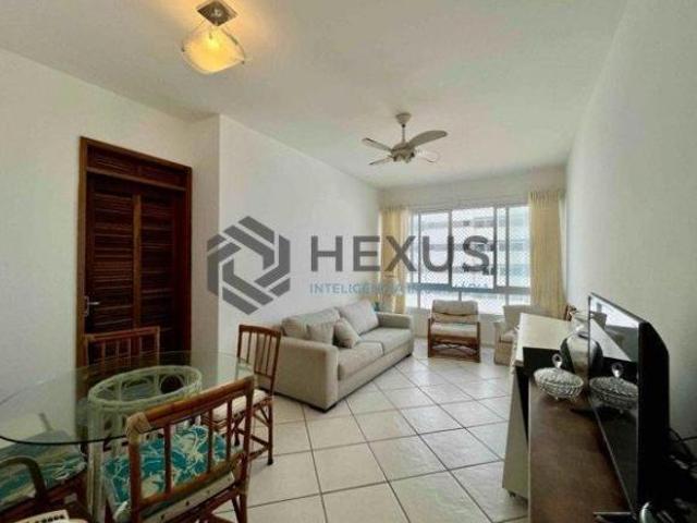 Apartamento com vista mar na beira mar da Praia das Pitangueiras, Guaruja
