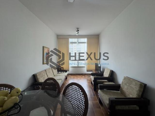 Apartamento com vista mar na beira mar da Praia das Pitangueiras, Guaruja