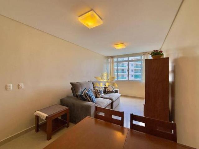 Apartamento com Vista Mar na Quadra da Praia das Pitangueiras – Alfa Imóveis Guarujá