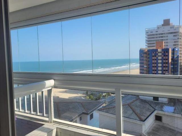 Apartamento com vista mar à venda, 103 m² por R$ 850.000 Aviação Praia Grande/SP