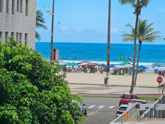 Apartamento com vista mar a venda Guilhermina Praia Grande