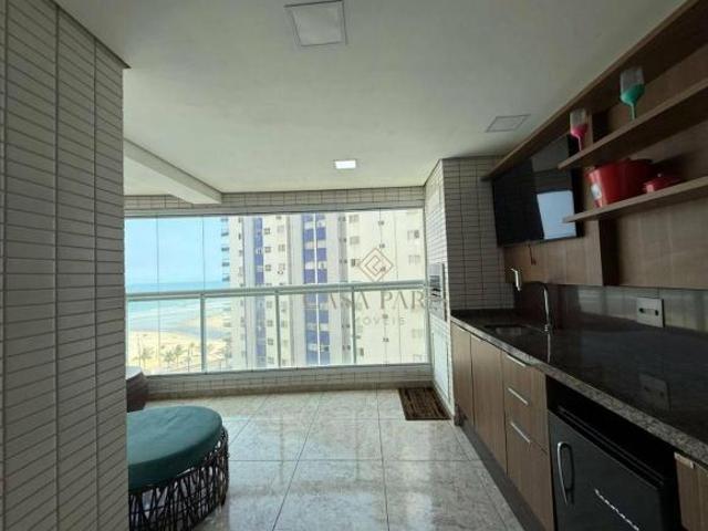 Apartamento com VISTA MAR de 2 dormitórios à venda, 80 m² por R$ 980.000 Boqueirão Praia Grande/