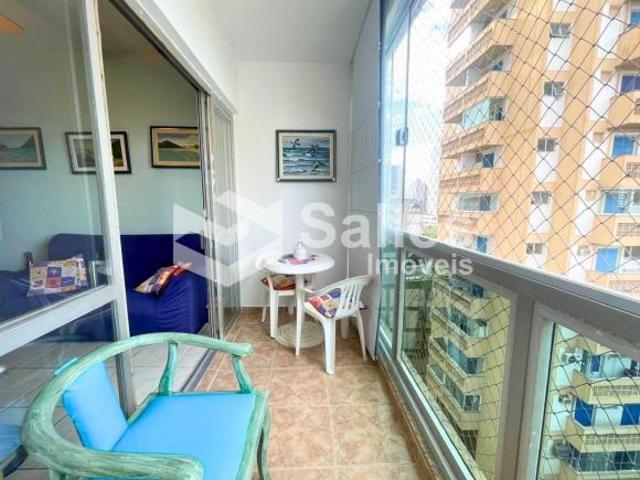 Apartamento com Vista Mar | 2 Suítes | 1 Quadra da Praia Guarujá