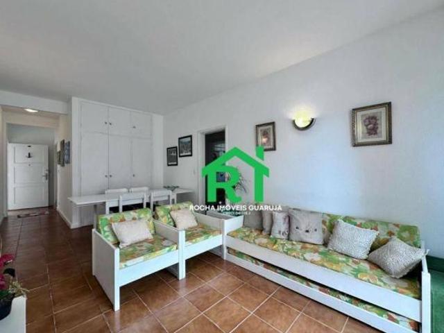 Apartamento com vista mar, 2 quartos, 1 vaga à venda em Pitangueiras, Guarujá